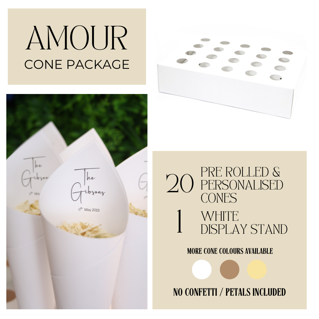 Urban Confetti Cones